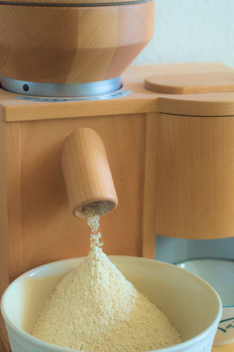 Milling Flour at Home - Grains & Greens Kitchen